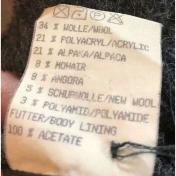 Basler | Sweaters | Basler Cardigan Sweater Sz 4 Us 2 Wool Alpaca ...